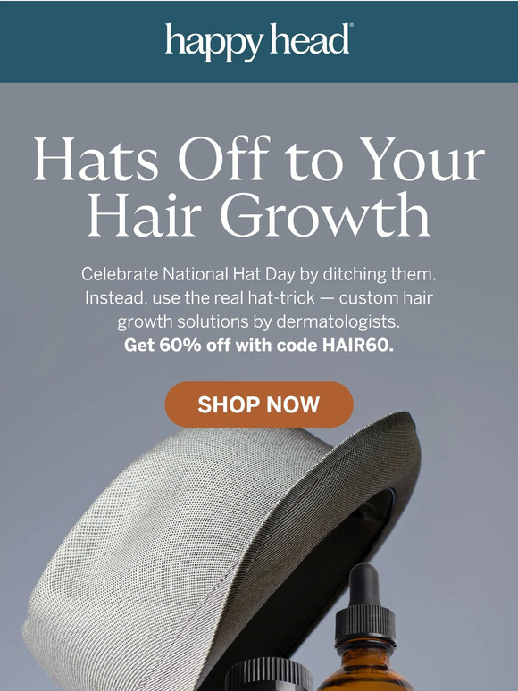 Happy Head: Say Goodbye to Hats for Good | Milled
