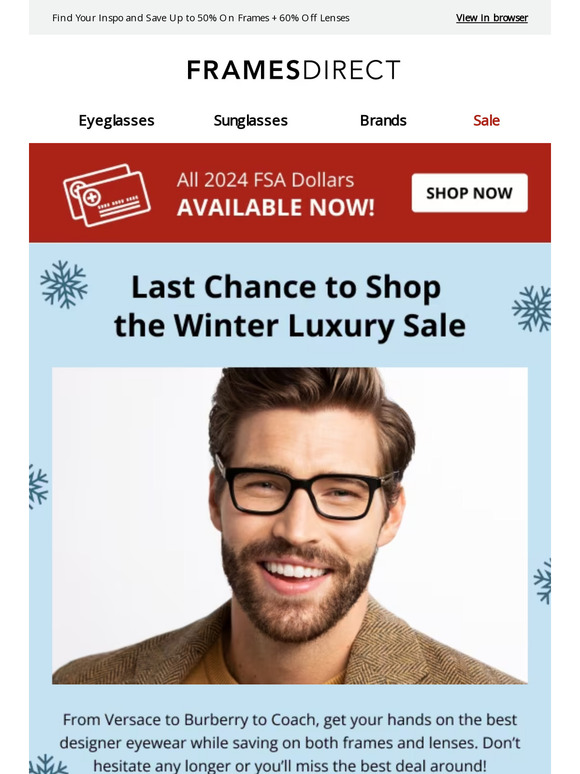 Frames Direct: Look for a New Style This Year? | Milled