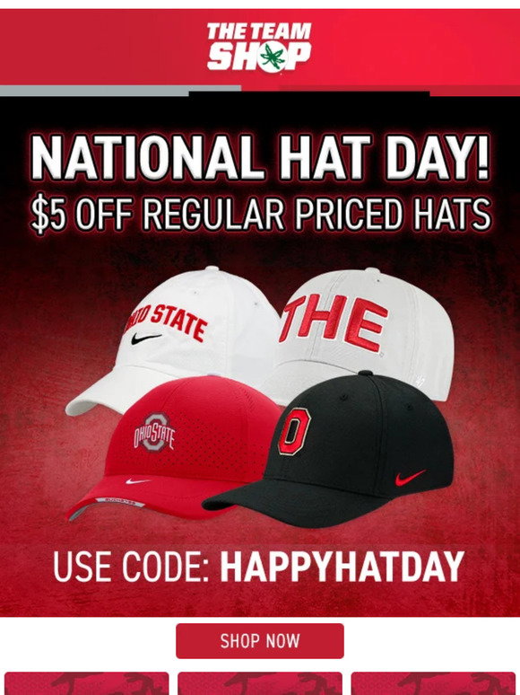 Ohio State Official Team Shop: National Hat Day – a day for all hat ...
