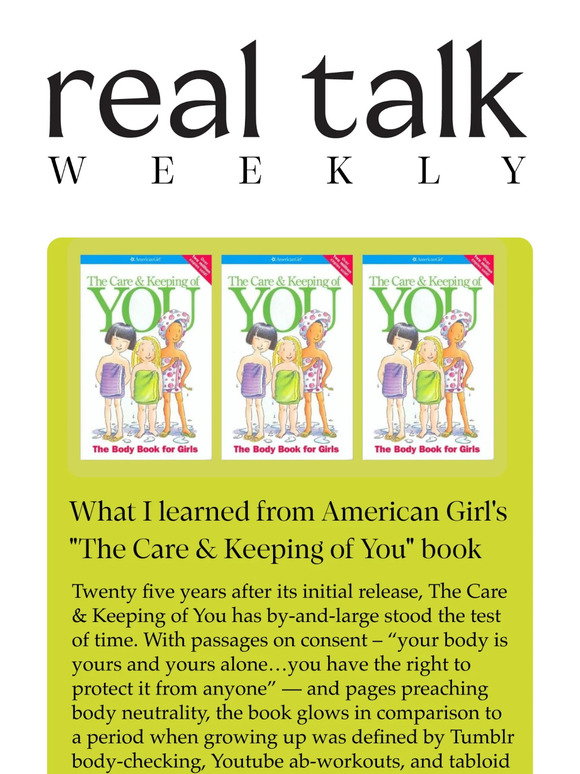 Stix: Who remembers the iconic American Girl Doll puberty book? | Milled
