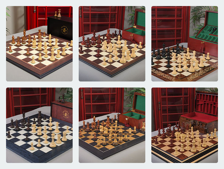 US Chess Sales: The House of Staunton Wood Chess Set, Box & Board ...