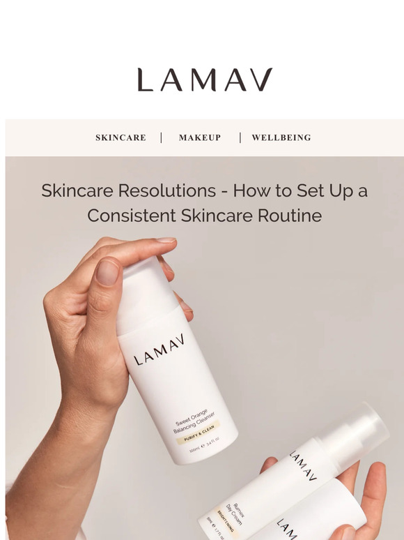 La Mav: Blog Edit How to Set Up a Consistent Skincare Routine🌸⚡ | Milled
