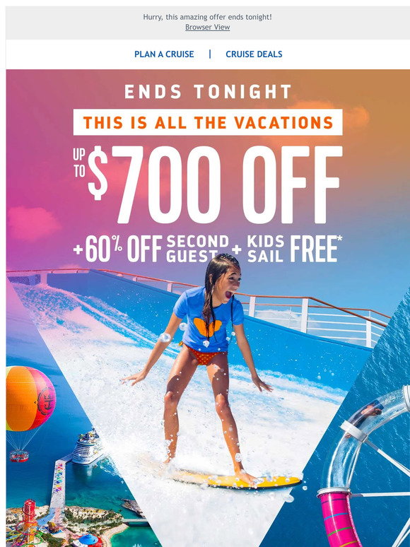 Royal Caribbean: [LAST CALL] Time's running out on these awesome ...