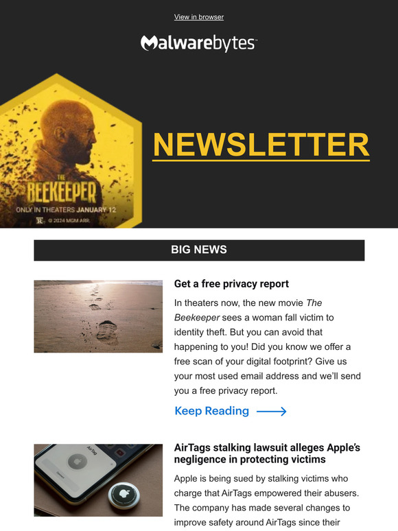 Malwarebytes: How big is your digital footprint? | Milled