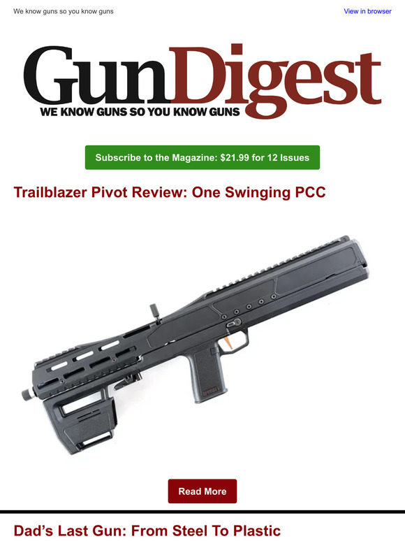 Gun Digest Store: Trailblazer Pivot Review | Mitchell Defense AR-15s ...