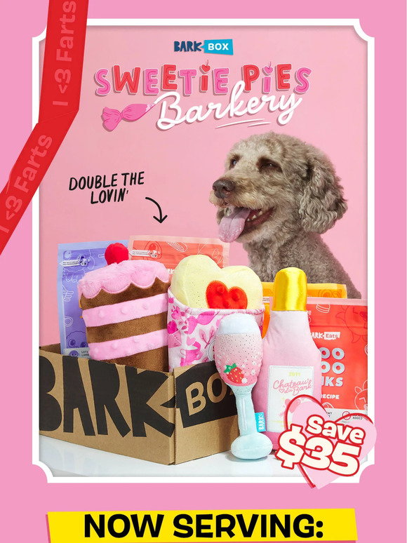 Bark: Show your 💗 with an upgrade on your 1st box 🐶 | Milled
