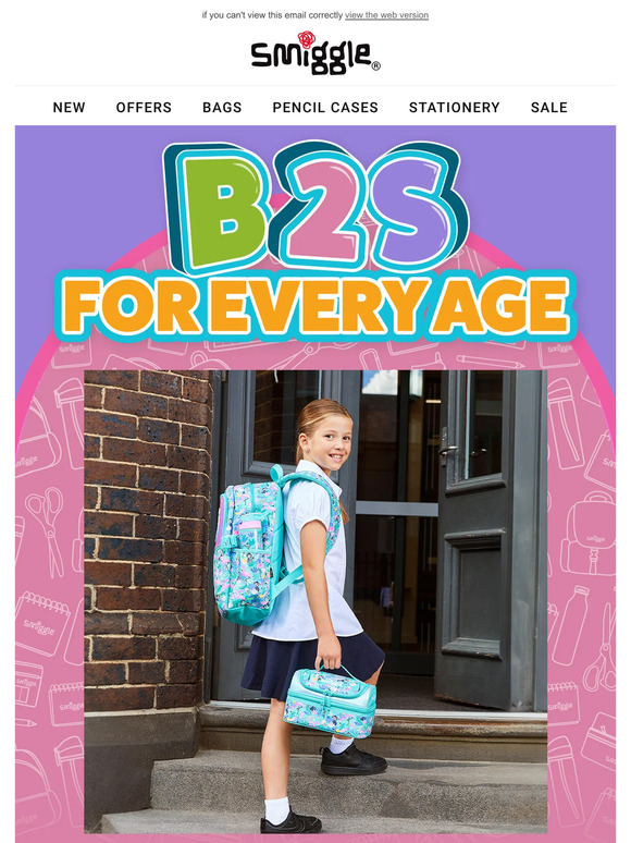 Smiggle: Check off your back to school essentials for every age! | Milled