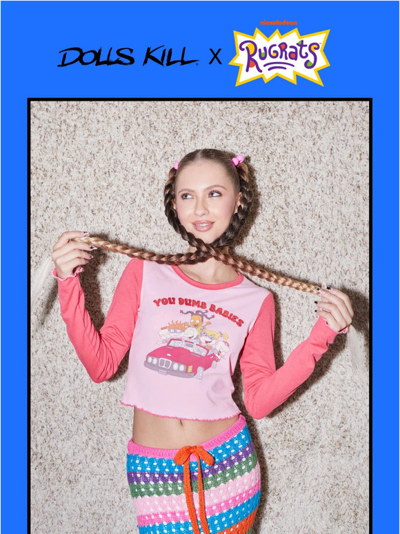 Dolls Kill: NEW Dolls Kill x Rugrats!! 🦖🦖🦖 | Milled