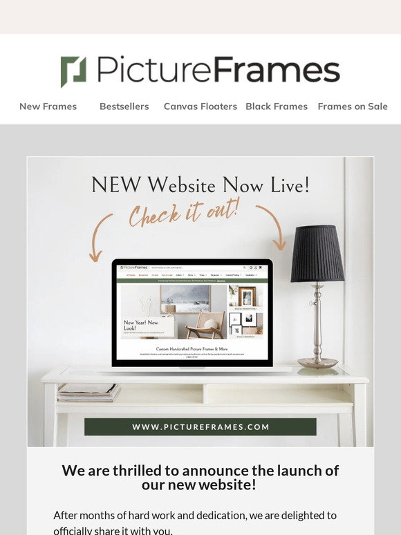Pictureframes: Unveiling Our New Look: Explore the Revamped ...