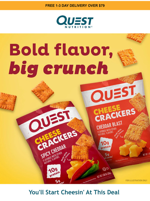 Quest Nutrition: A New Snack Week Deal is Here: Free Crackers! | Milled