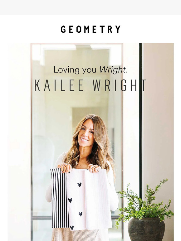 Geometry: Kailee Wright x Geometry: Cupid couldn’t have paired it better. | Milled
