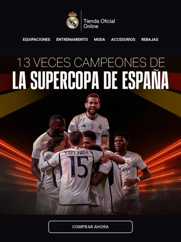 Real Madrid: COLECCIÓN LIMITADA CAMPEONES SUPERCOPA 2024🏆 | Milled