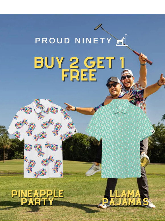Proud90: Tee Time Triumphs: Match the Pros with Bright Polos! 🌟🏌️‍♀️ ...