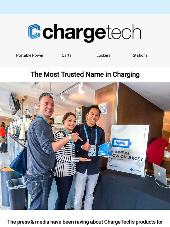 ChargeTech: The Most Trusted Name in Charging | Milled