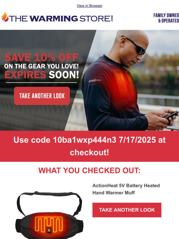 The Warming Store: Save 10% on the gear you loved! | Milled