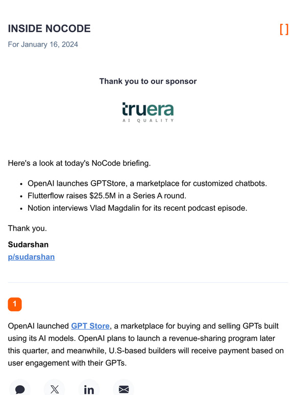 Inside Openai Launches Gptstore Flutterflow Raises 255m In Funding Notions Interview