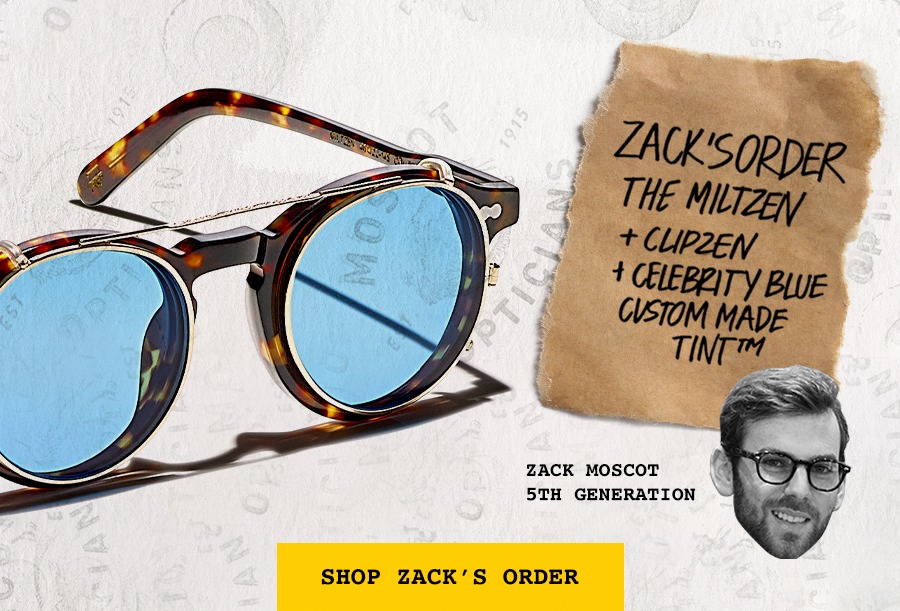 Moscot: MOSCOT Made To Order | Milled