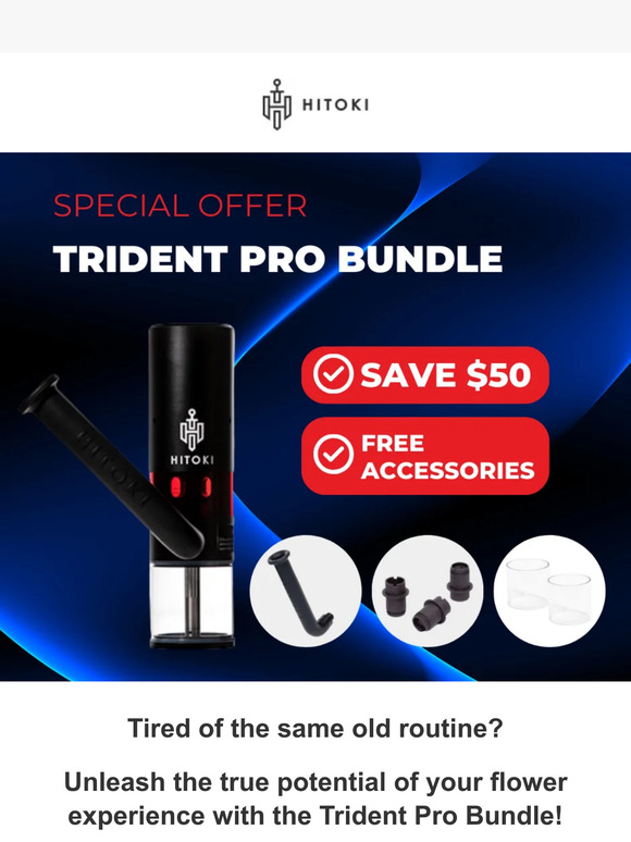Hitoki: Make your flower experience next-level with Trident Pro Bundle! | Milled