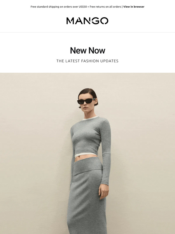 Mango: New Now: In search of comfort | Milled