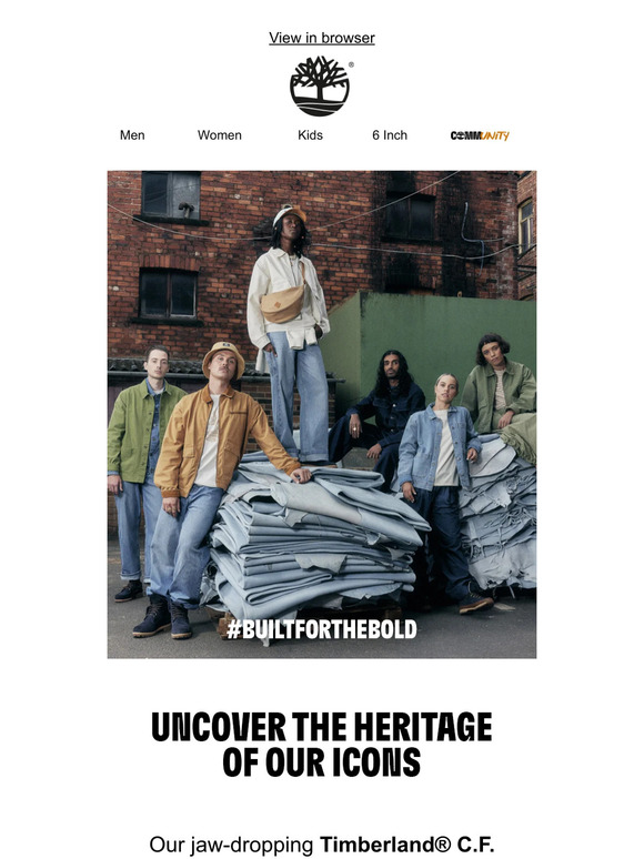 Timberland: Write your story in timeless style. | Milled