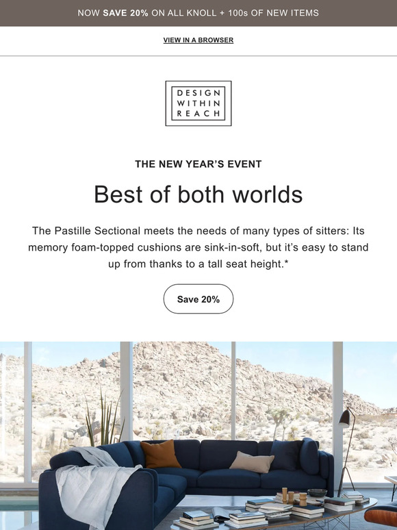 Design Within Reach Email Newsletters: Shop Sales, Discounts, and ...