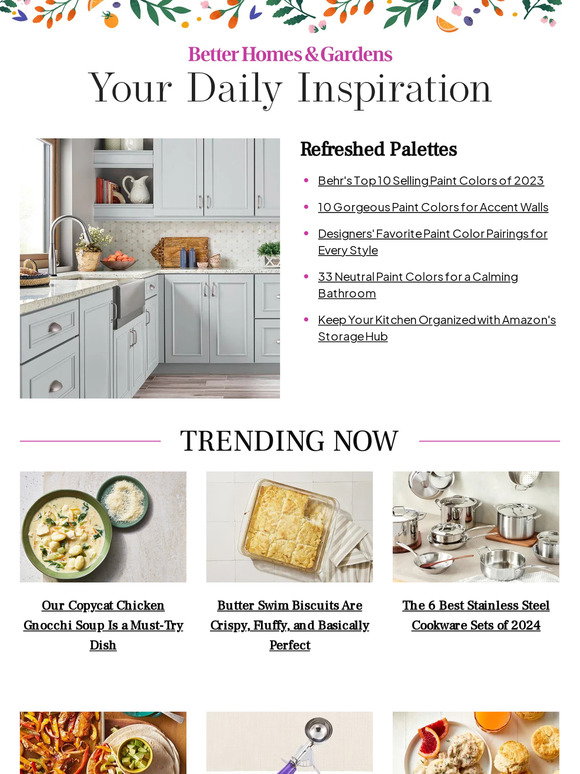 Better Homes and Gardens: Behr's Top 10 Selling Paint Colors of 2023 ...
