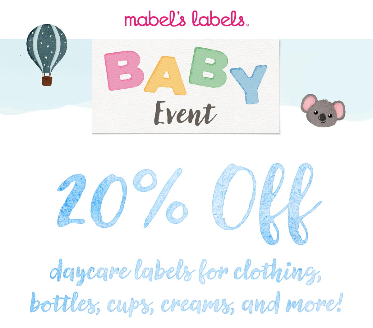 Mabel's Labels: Sending your baby to daycare? You’ll need these! | Milled