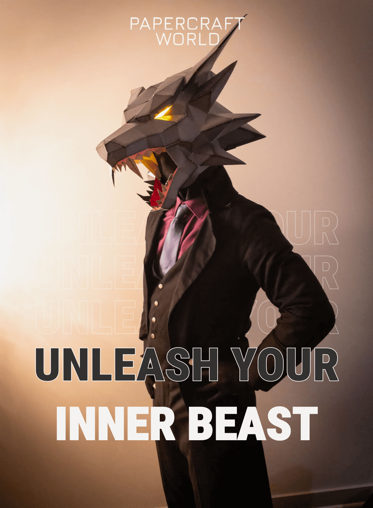 PaperCraft World: Werewolf Mask: Unleash Your Inner Beast | Milled