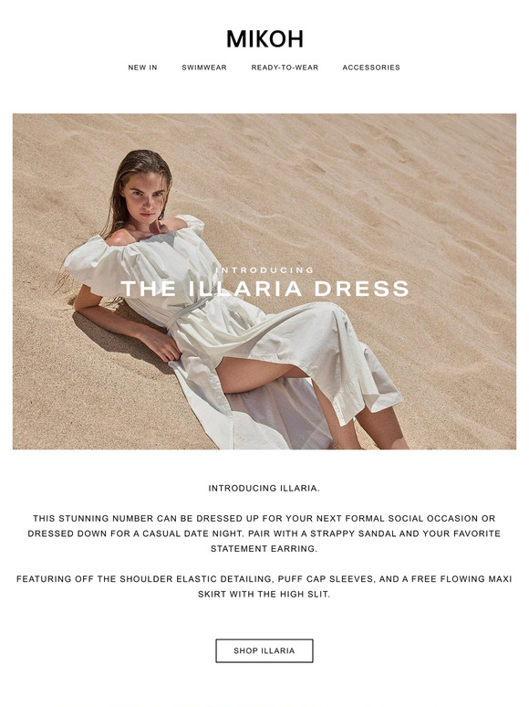 MIKOH: Introducing the Illaria Dress | Milled