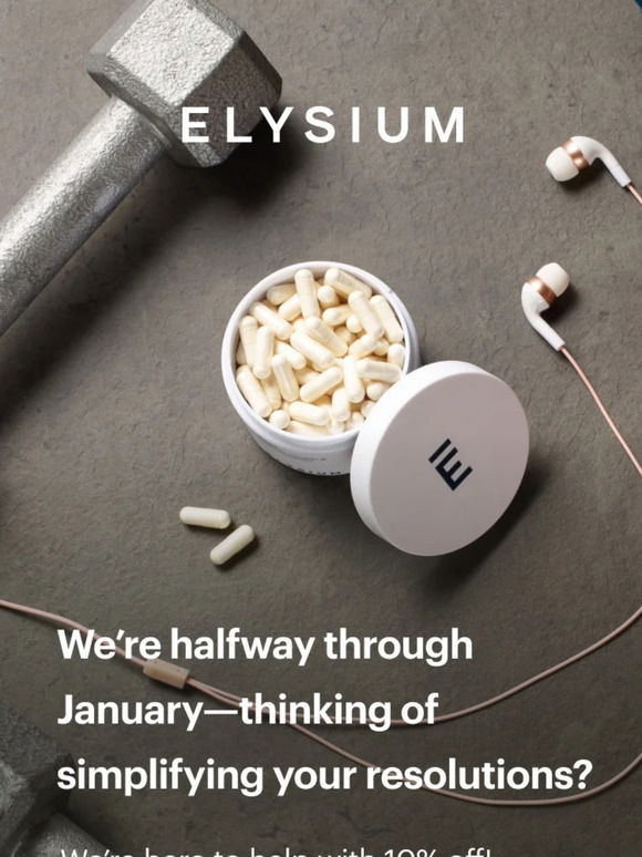 Elysium Health: 10% off the one little change that can transform your ...