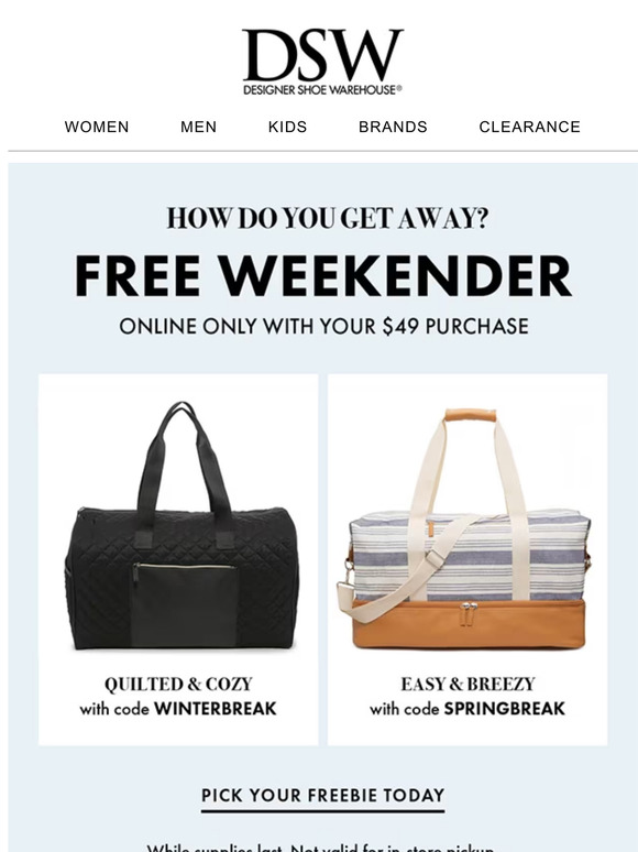 DSW: Inside: Your 2024-goal-crushing BFFs. | Milled