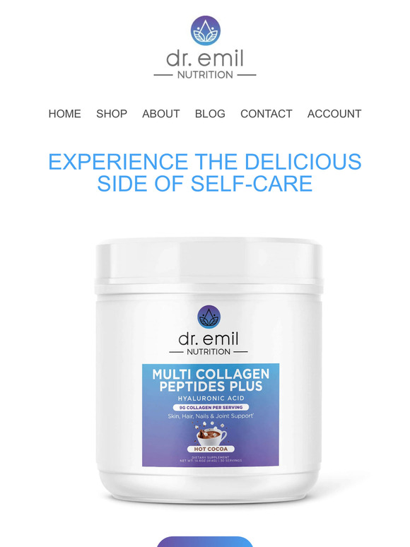 Dr. Emil Nutrition: Make wellness a treat | Milled