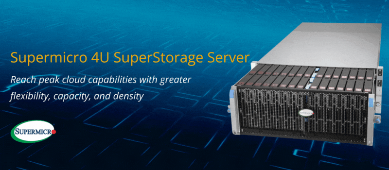 Supermicro: 🌟Introducing Our Latest SuperStorage Server! | Milled