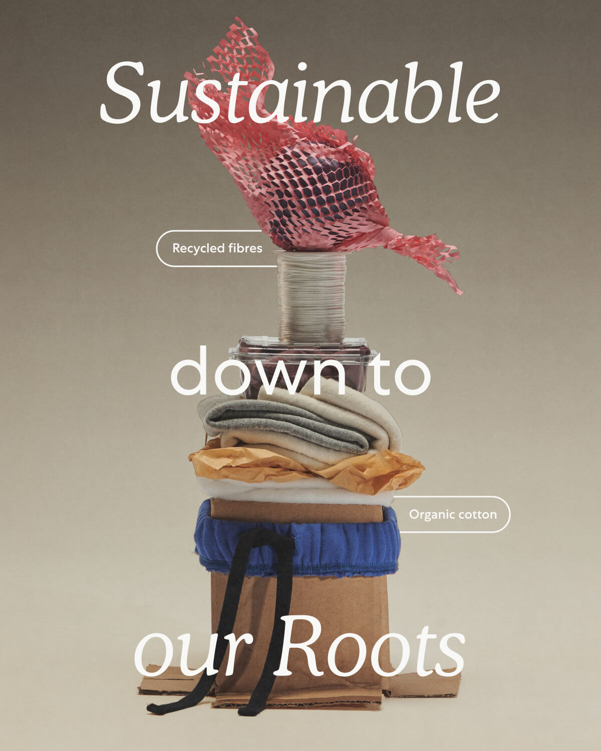 Roots: Sustainable Down to the Roots | Milled