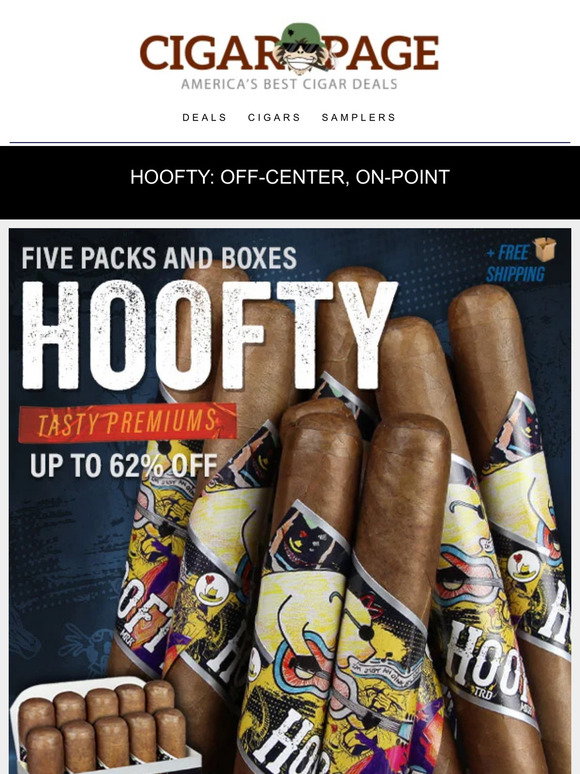 Cigar Page: Built different. Hoofty from Raymond Pages $2.98 | Milled