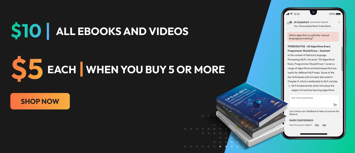 Packt: Upgrade your book collection: Top tech picks on LLMs, Data ...