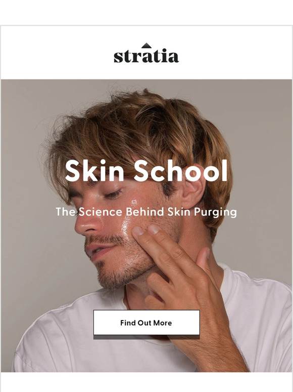 Stratia: Everything You Need To Know About Skin Purging | Milled