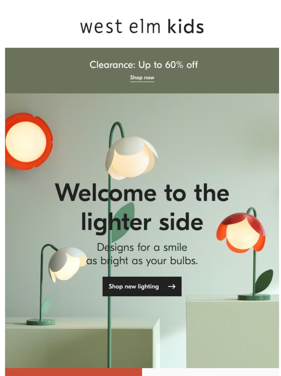 West Elm: 💡Fun kids lighting your big ones will want, too | Milled