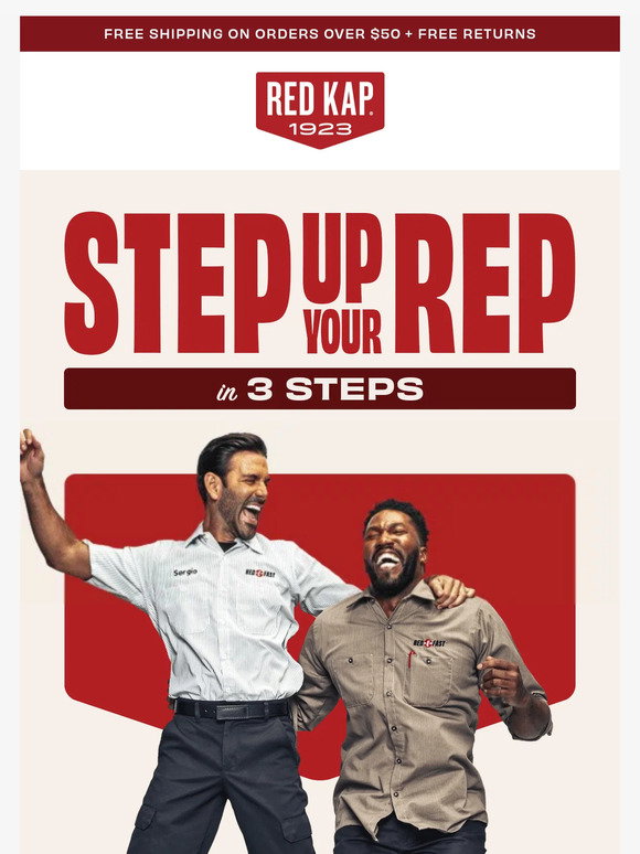 Red Kap: Customize your workwear in 3 easy steps. | Milled