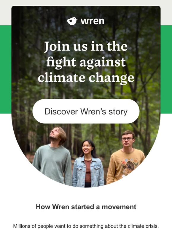 Wren: Learn how our co-founders sparked a climate movement | Milled