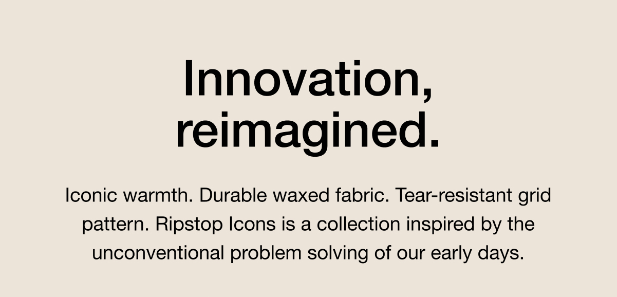 The North Face: Introducing Ripstop Icons | Milled