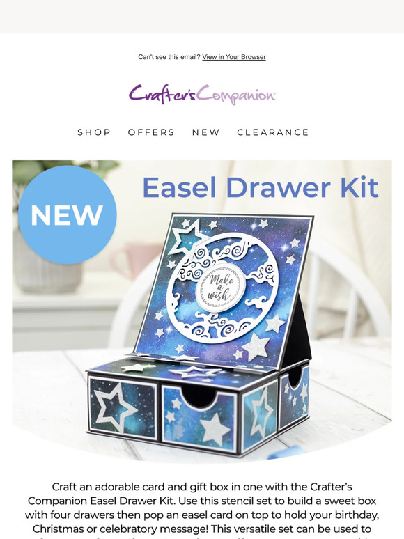 Crafter's Companion: A Brand-New Stencil Set is waiting for you! | Milled