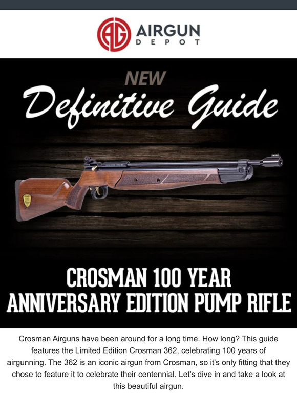 Airgun Depot: 📖Definitive Guide: Crosman 100 Year Anniversary Edition ...