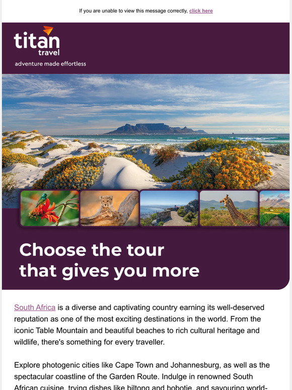 Titan Travel: Explore one of the most exciting destinations in the ...