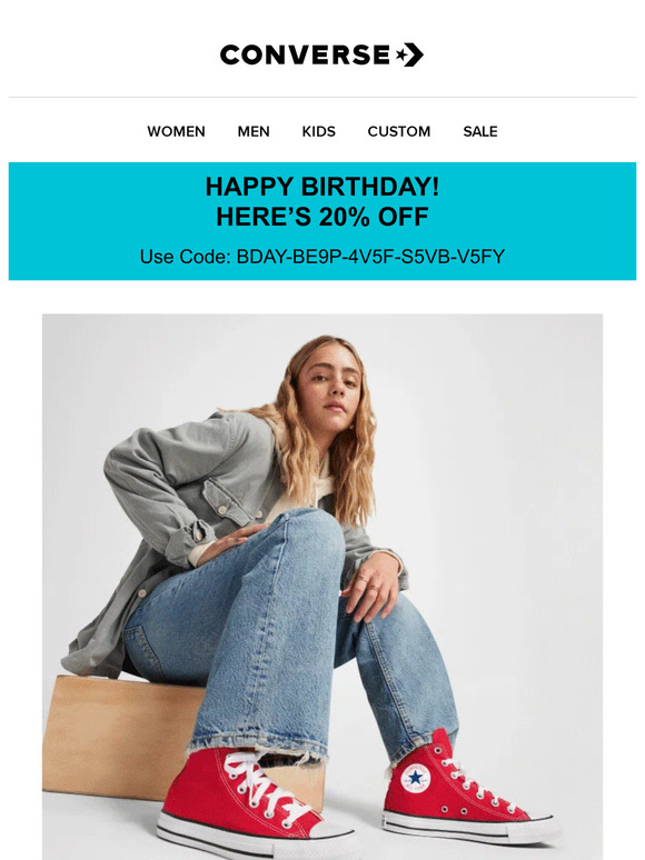 Converse: Whatever your vibe 🙌 wear Chucks | Milled