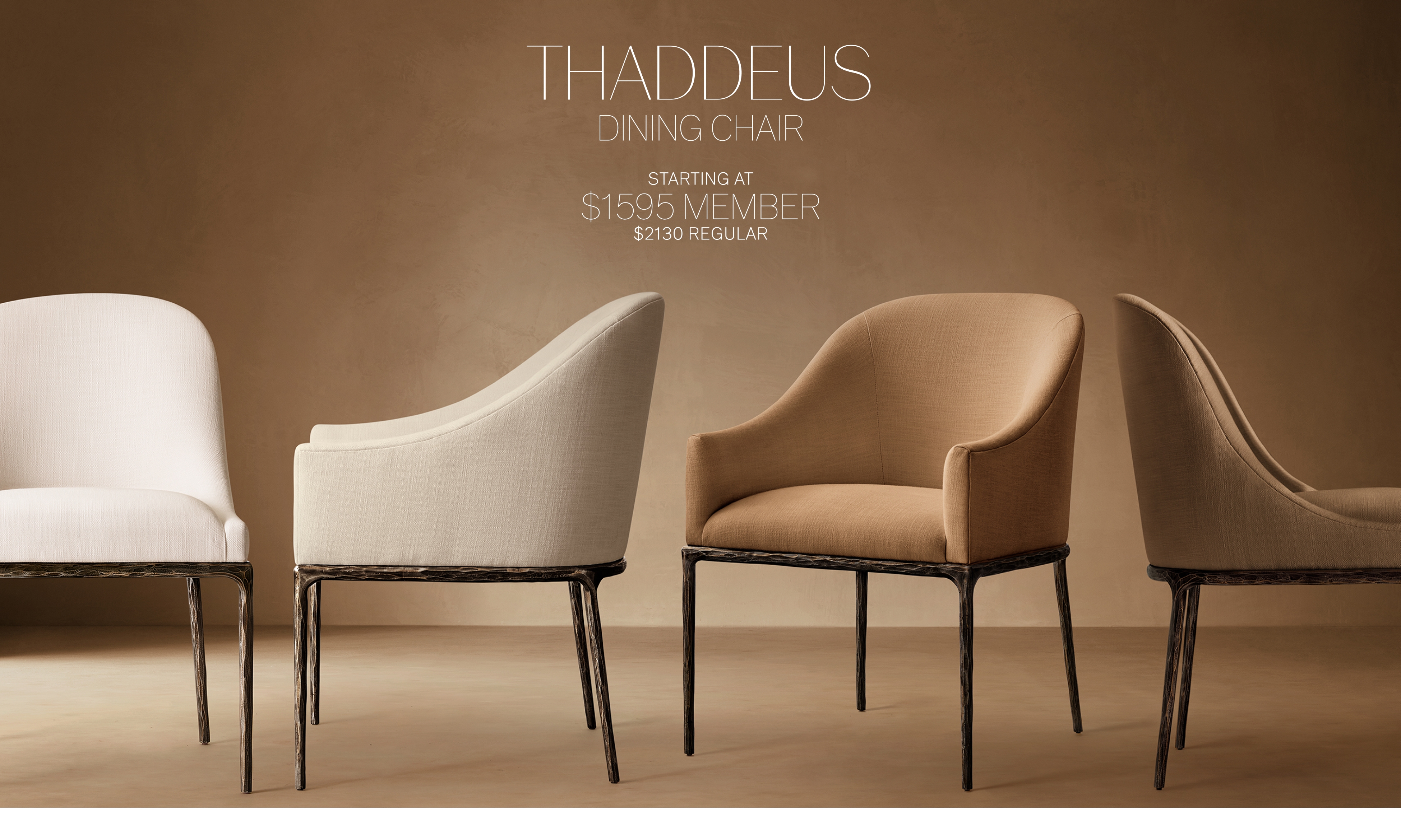 Restoration Hardware: Hand-Forged. The Thaddeus Collection by Julie Lawrence. | Milled