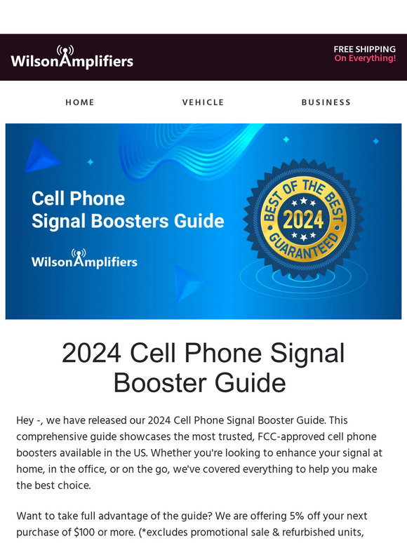 Wilson Amplifiers: Our 2024 Cell Phone Signal Booster Guide is Out ...