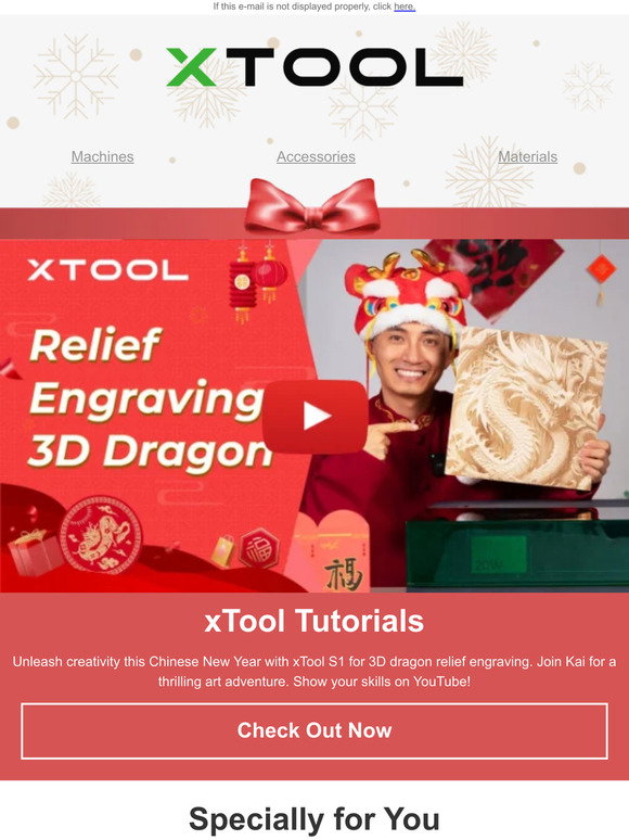 xTool: Dragon Creations Unleashed: Join xTool 3D Relief Engraving ...