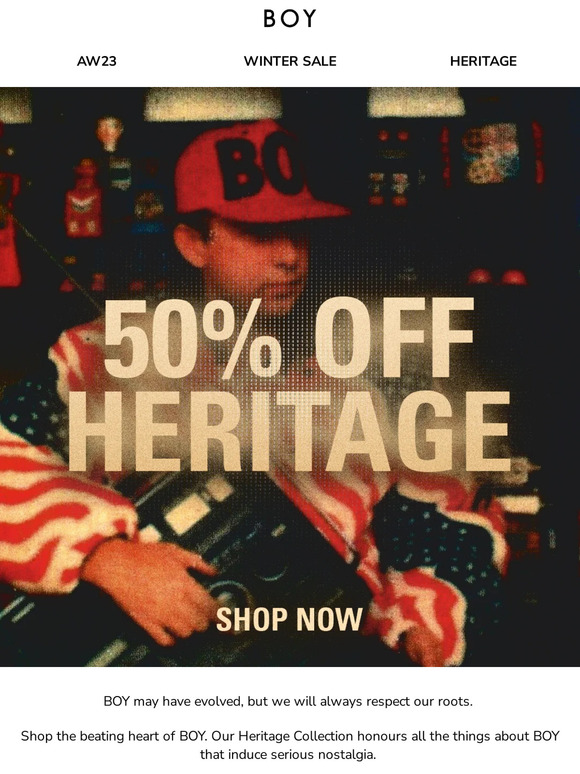 BOY London: Shop the beating heart of BOY | Milled