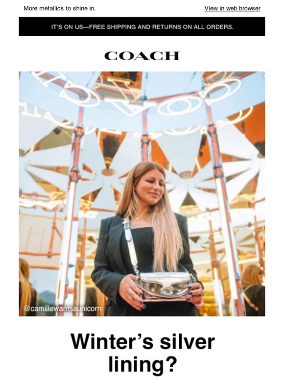 Coach: Inside: the winter style upgrade you deserve. | Milled